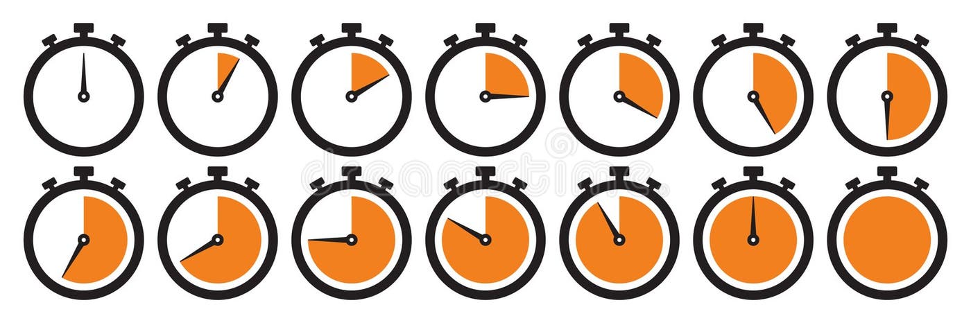 Orange Countdown Timer Stock Illustrations – 2,789 Orange Countdown ...