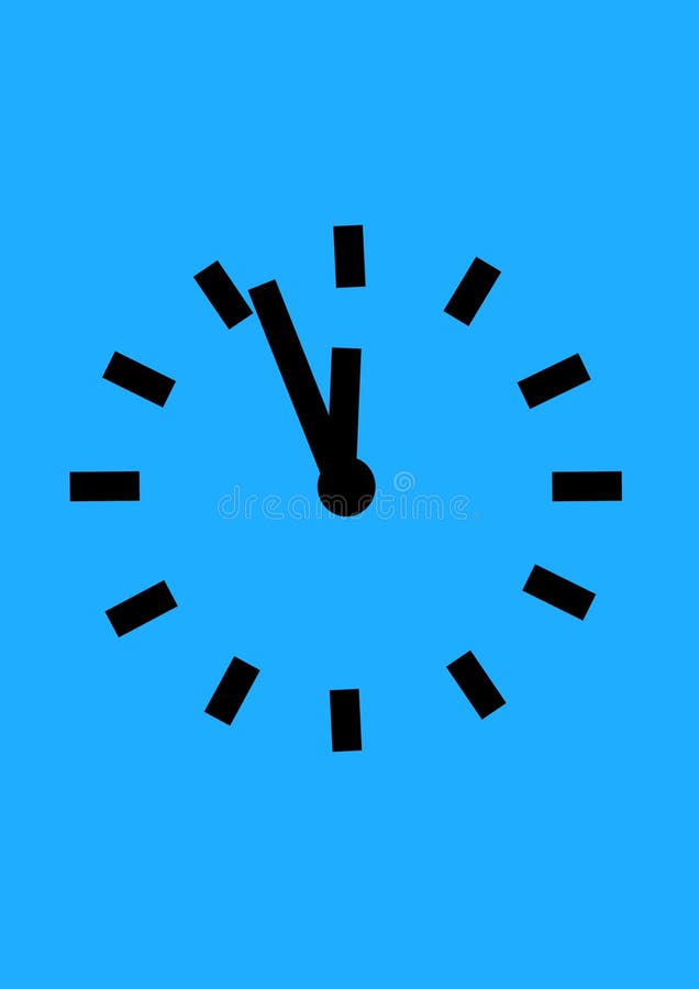 Clock stock illustration. Illustration of icon, concept - 84962317