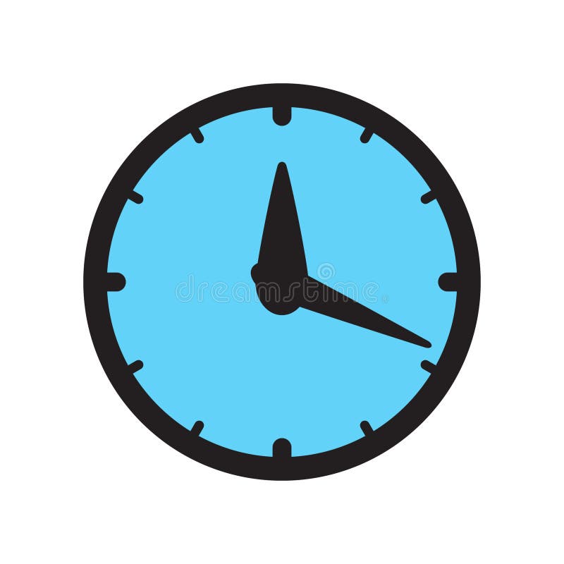 Clock Time with Exclamation Mark. Expire Icon. Delay Symbol. Deadline ...