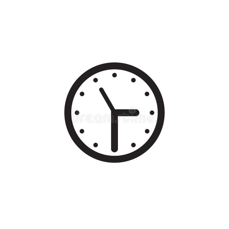 Clock Icon Graphic. Simple Vector Element Illustration Stock ...