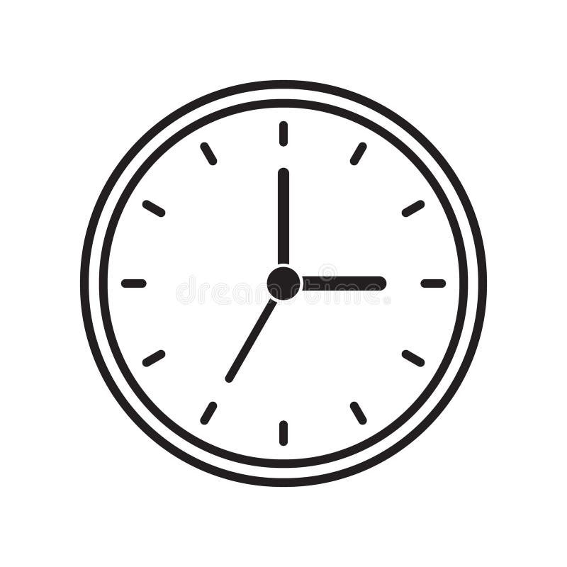 Clock icon, time icon. stock vector. Illustration of minute - 274340058 Clock icon, time icon. stock vector. Illustration of minute - 274340058