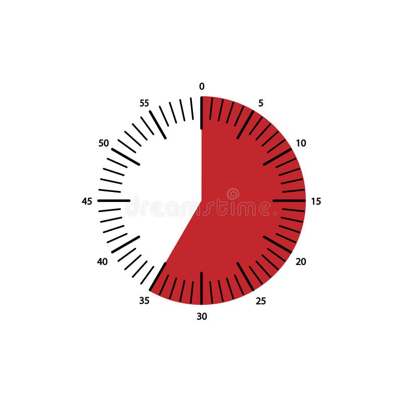 Clock Icon, Vector Alarm Icon, Timer Symbol Stock Illustration ...