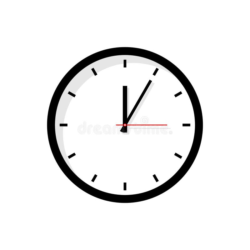Clock Pictogram Noon Stock Illustrations – 54 Clock Pictogram Noon ...