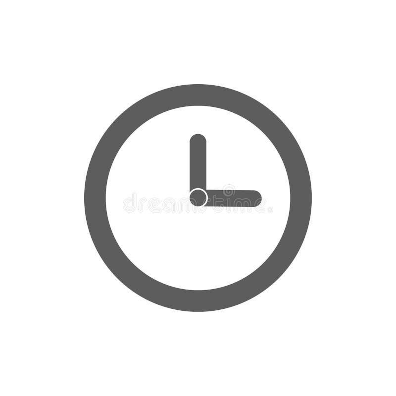 Clock Icon Vector, Time Icon , Watch Symbol, Vector Eps 10, Flat Time ...