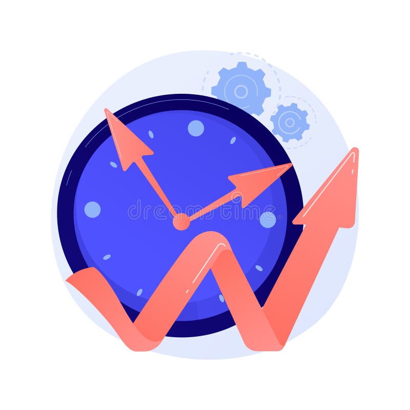 Effective Time Managementt Vector Concept Metaphor Stock Vector ...