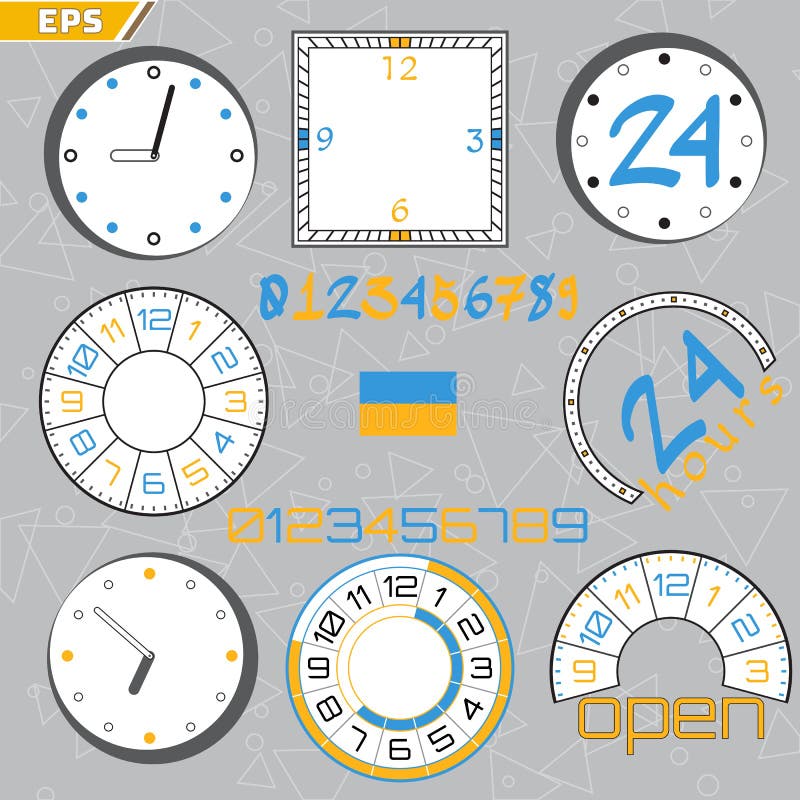 Time Limit, Deadline, Countdown Flat Design Style Concept Illustration ...