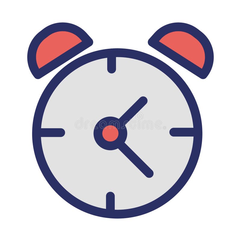 Clock Isolated Vector Icon that Can Be Easily Modified or Edited Stock ...