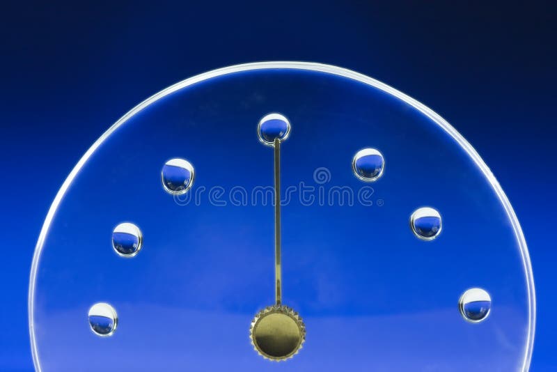 Clock lid with water drop stock photo. Image of wallpaper - 11709156