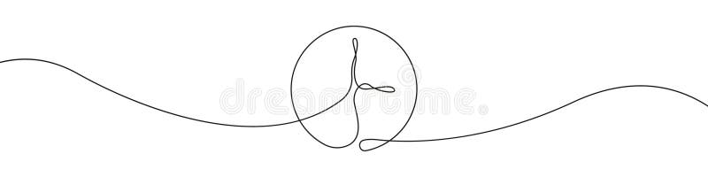 Clock Line Continuous Drawing Vector. One Line Alarm Clock Vector ...