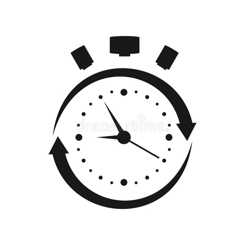 Clock logo clock logo stock vector. Illustration of black - 121765223