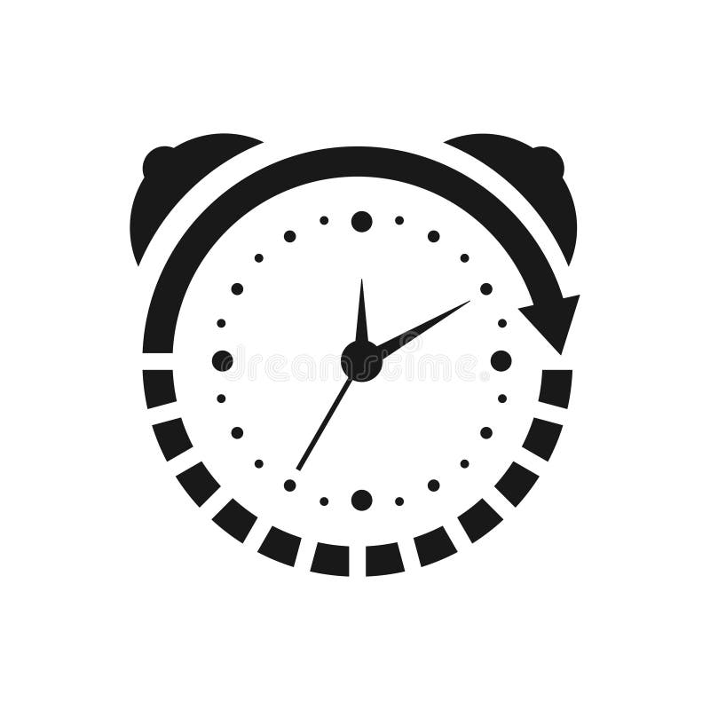 Clock logo clock logo stock vector. Illustration of black - 121765223