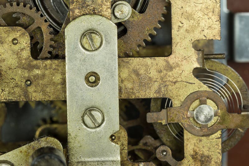 Clock machine stock photo. Image of detail, time, clockwork - 40540220