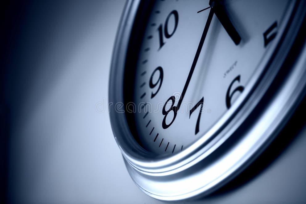 Clock Macro Detailed stock photo. Image of hour, deadline - 90372474