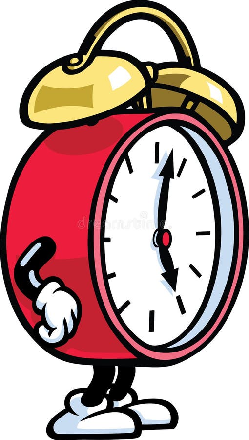 Clock Man stock vector. Illustration of legs, clocks - 18665271