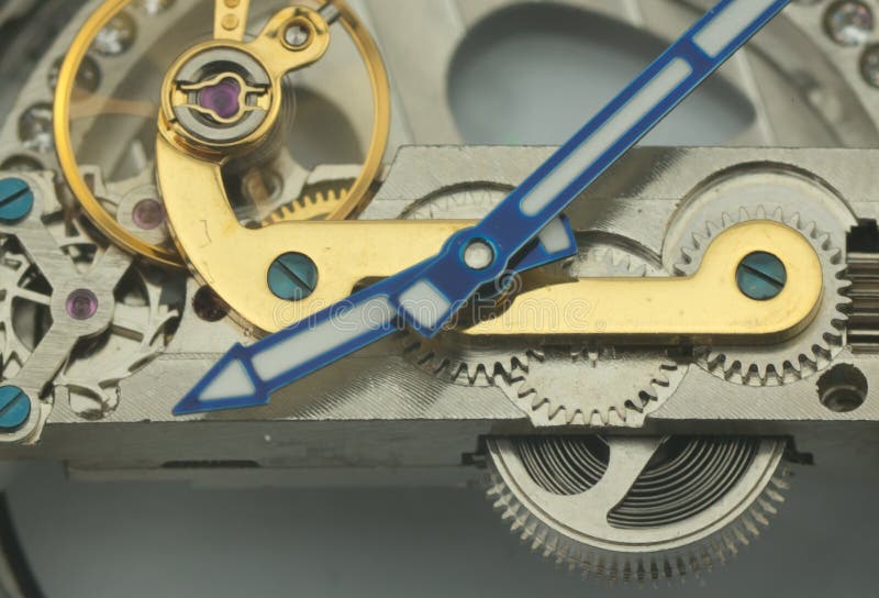 Inside clock stock image. Image of machinery, clockwork - 3739735