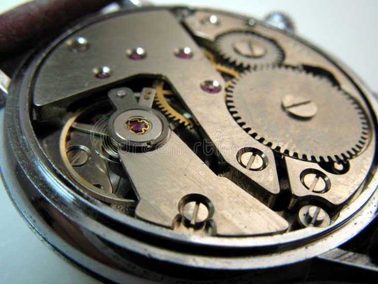 Clock mechanism stock photo. Image of ancient, watch, inside - 2318082