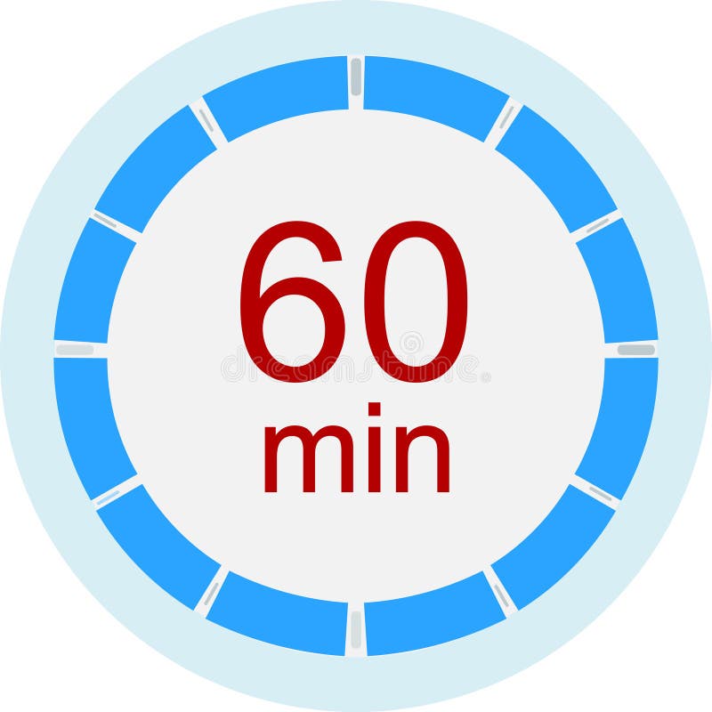 60 Minutes Stock Illustrations – 697 60 Minutes Stock Illustrations ...