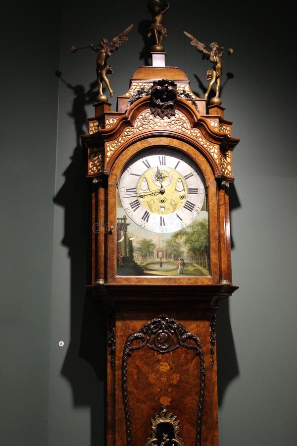 An old clock in the Museum editorial stock photo. Image of medieval ...