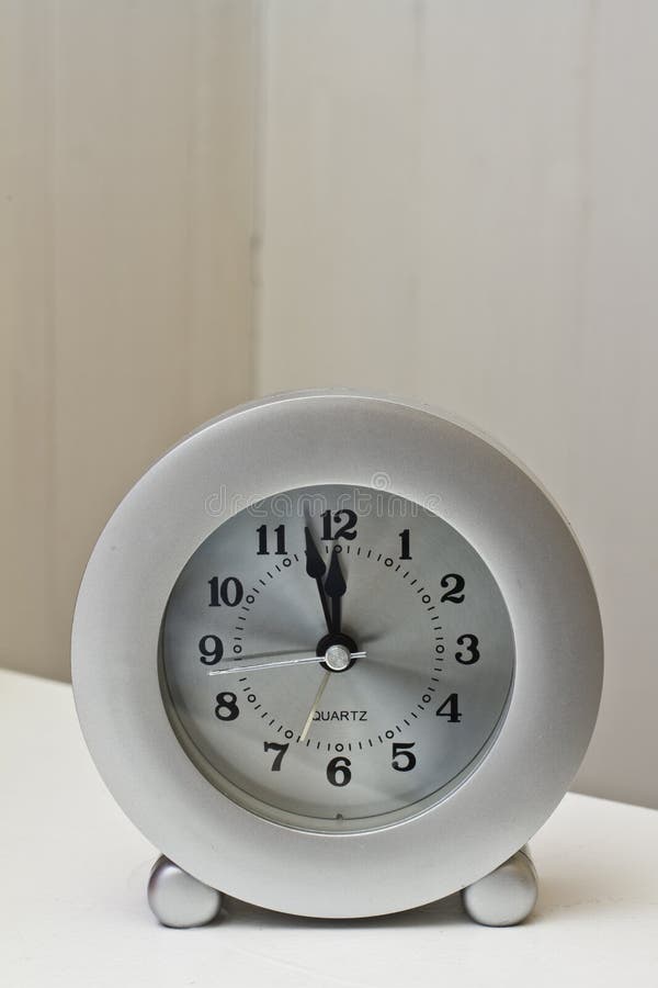Clock at noon stock image. Image of face, tick, moment - 23491647