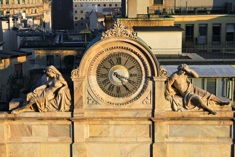 Clock. stock image. Image of time, architecture, italy - 36184875