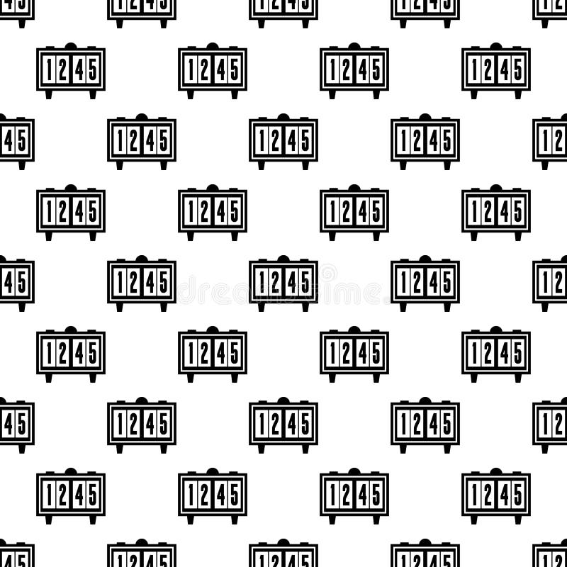 Clock pattern seamless stock illustration. Illustration of departure ...