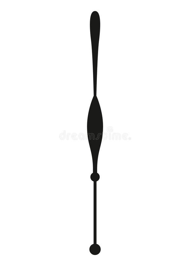 Clock Pointer Arrows. Black Silhouette Chronometer Elements. Clock Arms ...