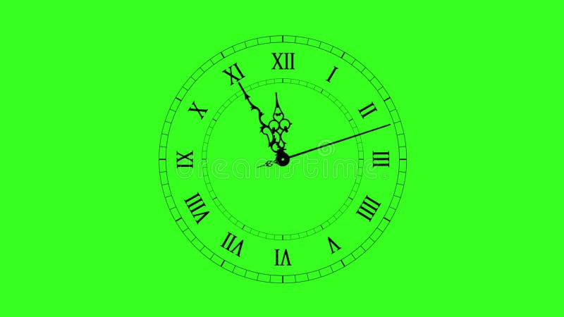 Countdown Premium Quality Green Screen 4k Bacground Stock Video - Video ...