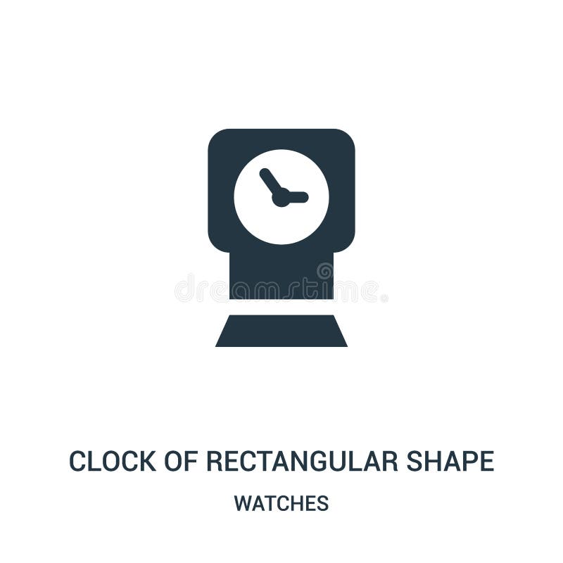 Rectangular Clock Face Stock Illustrations – 82 Rectangular Clock Face ...