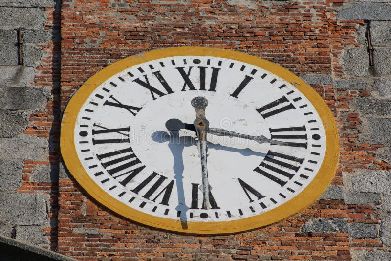 Clock stock image. Image of numerals, tower, history - 61479305