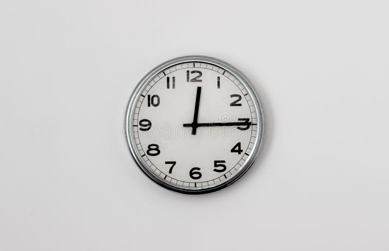 Clock 12:15 stock image. Image of numeral, deadline - 102068887