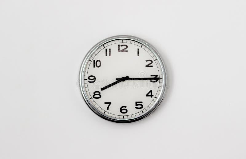 Clock 8:15 stock photo. Image of object, quarter, measure - 102068894