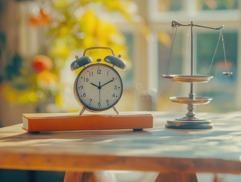 Clock on Scale stock image. Image of weighing, cases - 363821085