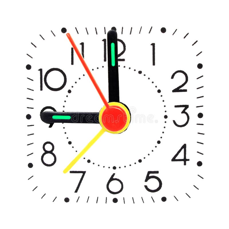 Clock showing 9 o clock stock photo. Image of meeting - 19035164
