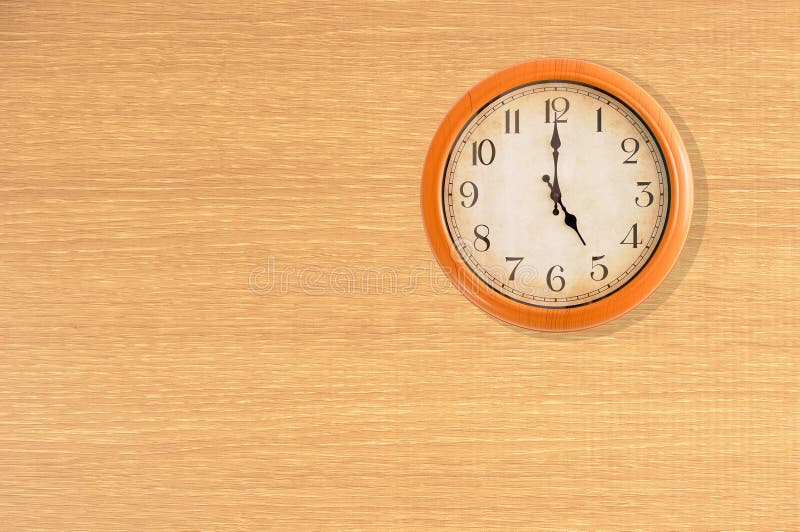 Clock Face Showing 5 Oclock Stock Photos - Free & Royalty-Free Stock ...