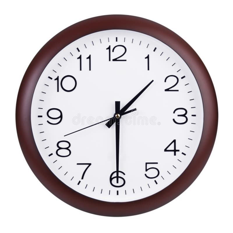Clock Shows Half of the Second Stock Image - Image of dial, sunwise ...