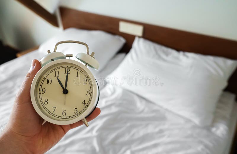 Time to get up stock photo. Image of quilt, concept - 254143580