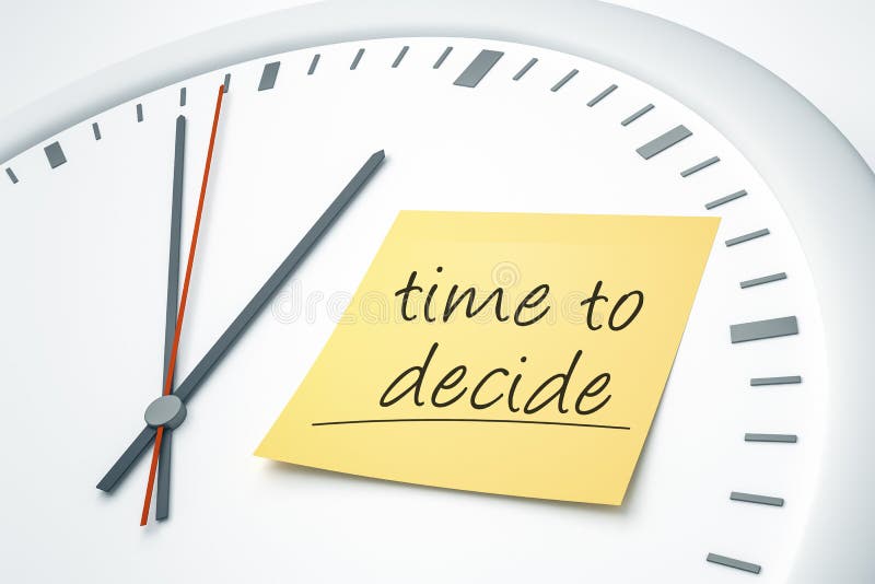 Time to act clock stock illustration. Illustration of limited - 39079705