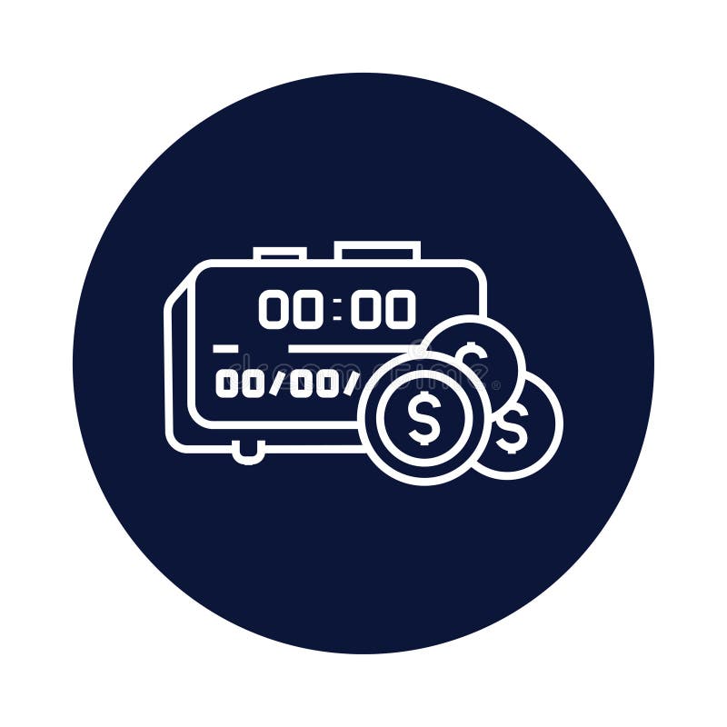 Clock, Table Clock, Money, Dollar, Time, Time Money Icon Stock Vector ...
