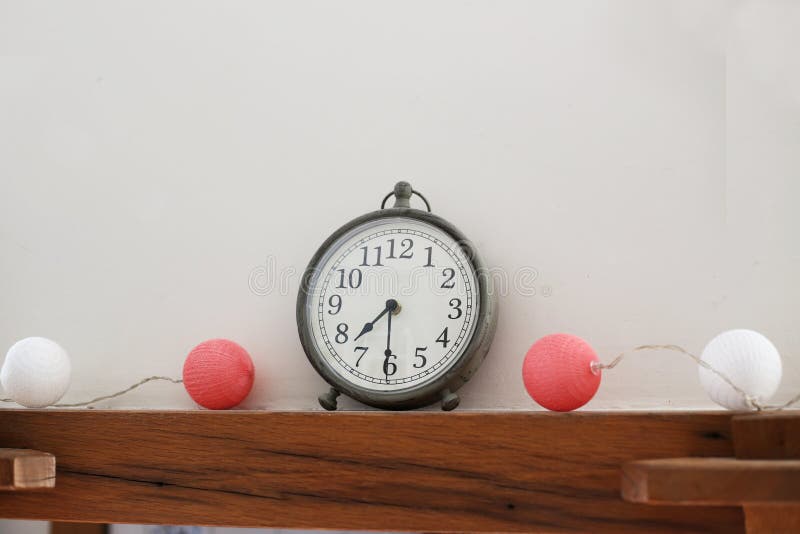 Clock ticking minutes away stock image. Image of netherlands - 94874801