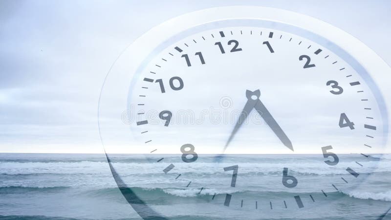 Clock ticking backwards stock video. Video of flashback - 61498743