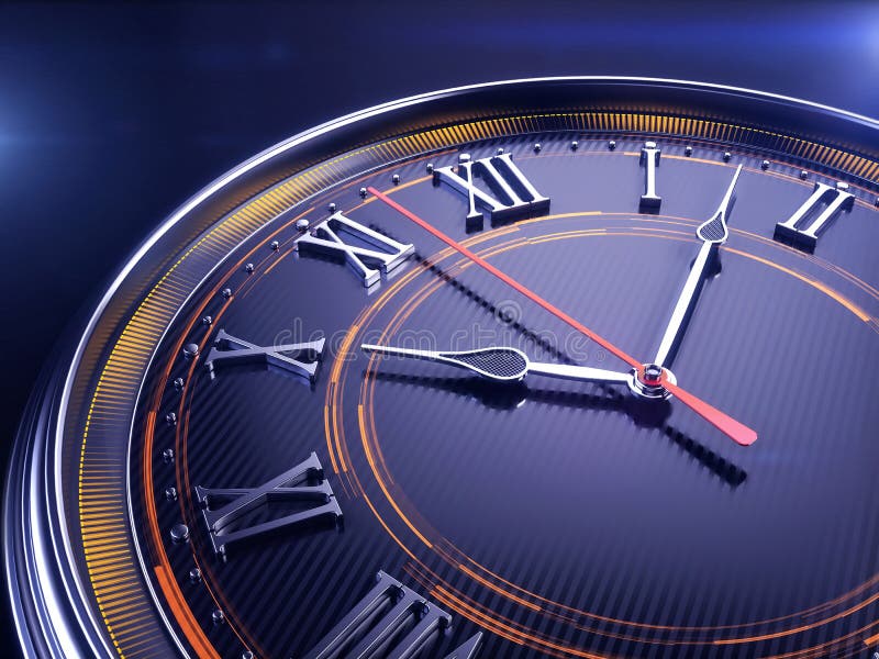 Clock stock illustration. Illustration of background - 31974813