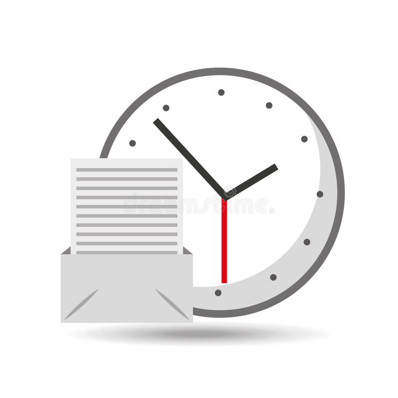 Clock and time design stock vector. Illustration of appointment - 33981459