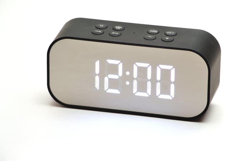 Digital Clock 12 00 Stock Photos - Free & Royalty-Free Stock Photos ...