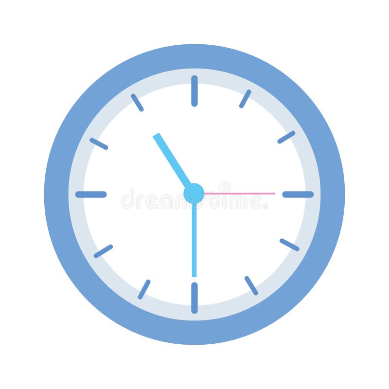 Clock time icon stock vector. Illustration of pointer - 142009378