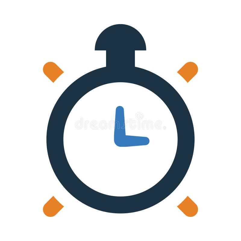 Clock, Time, Watch, Stop Watch Icon Stock Vector - Illustration of ...