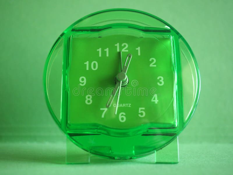 Clock timepiece device stock photo. Image of minute - 197348632