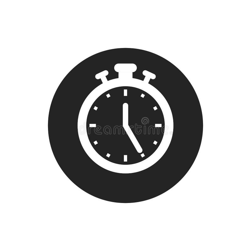 Clock Timer Graphic Design. Stock Vector - Illustration of business ...
