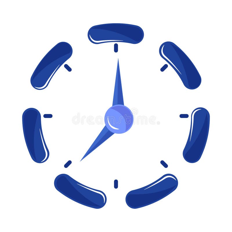Clock timer measure stock vector. Illustration of timer - 252832779