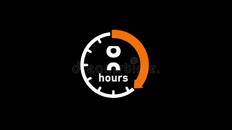 Clock , Timer Time Passage , Waiting Time Animation 4K | 60 Minutes ...