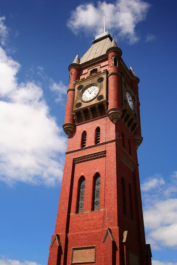 Clock tower 1 stock image. Image of windows, stone, tower - 380243